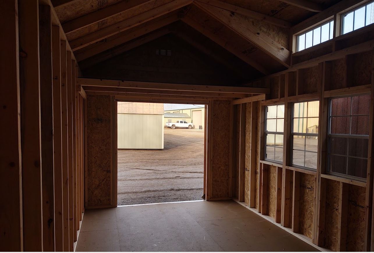 10'x20' Lofted Utility by Derksen Portable Buildings - Projective ...
