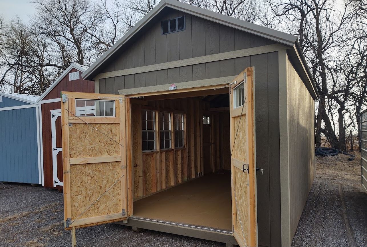 10'x20' Lofted Utility by Derksen Portable Buildings - Projective ...