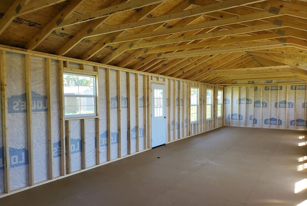 16'x50' Utility Cabin with Transom Dormer - Projective Fabrication