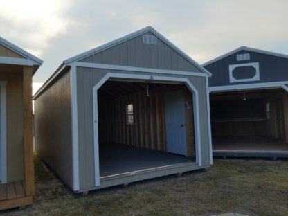12'x24' Derksen Garage with Rubberized Floor - Projective Fabrication