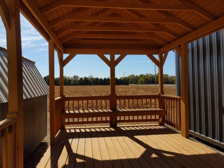 Repo 10'x16' Cabana (Gazebo, Tea House) by Derksen Portable Buildings ...