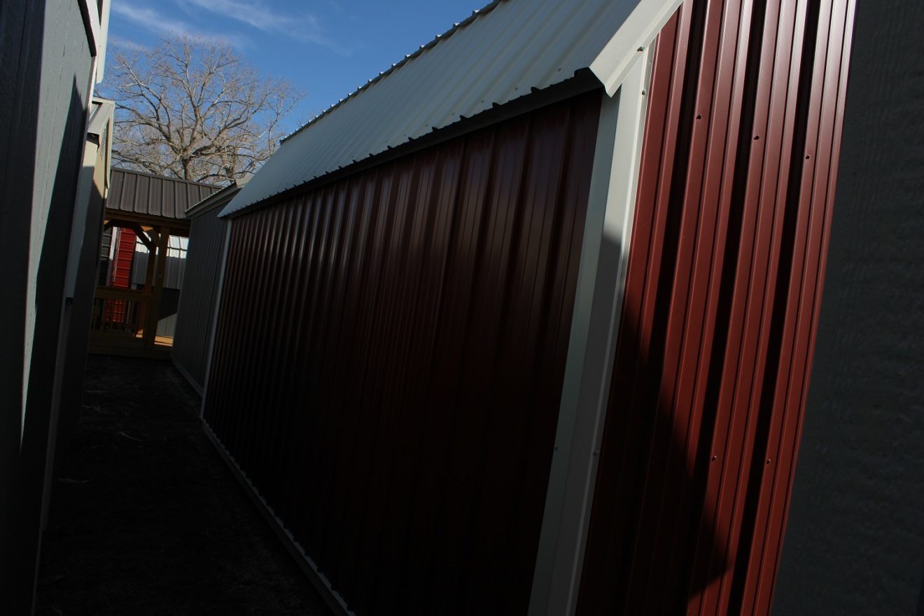 10% Winter Sale 12'x20' Z-Metal Side Lofted Barn with U-Shaped Loft ...