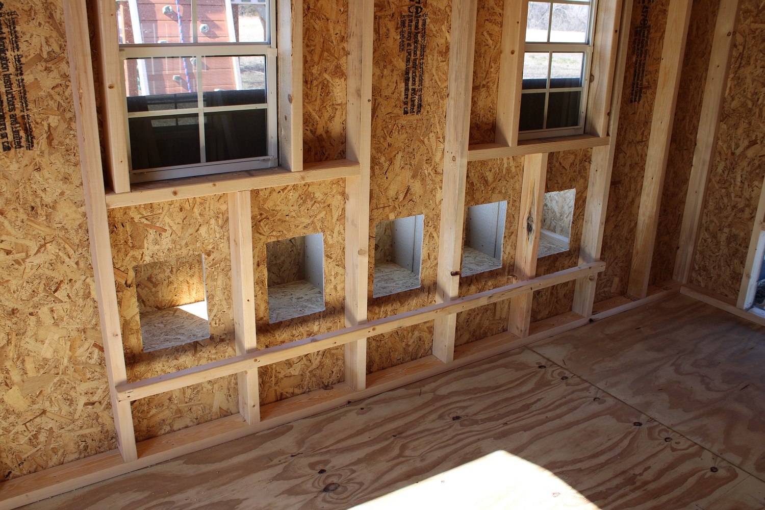 8'x12' Chicken Coop with 8' Run. Raised Nesting Boxes - Projective ...