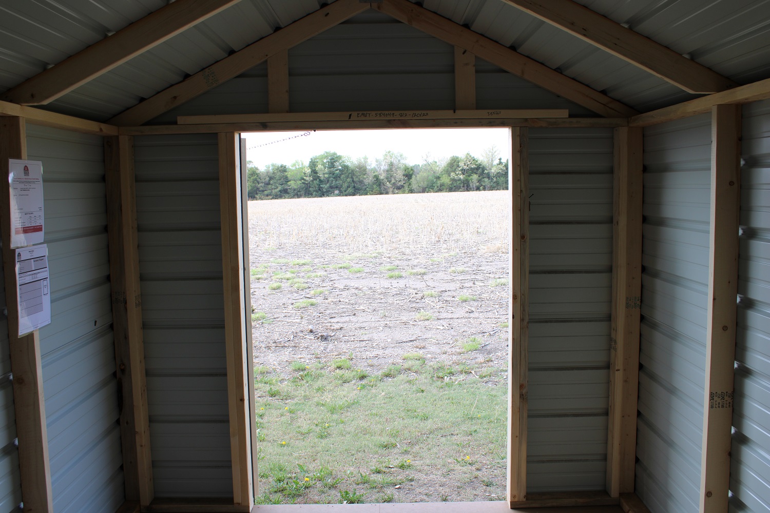 8'x12' Economical Building by Derksen Portable Buildings - Projective ...