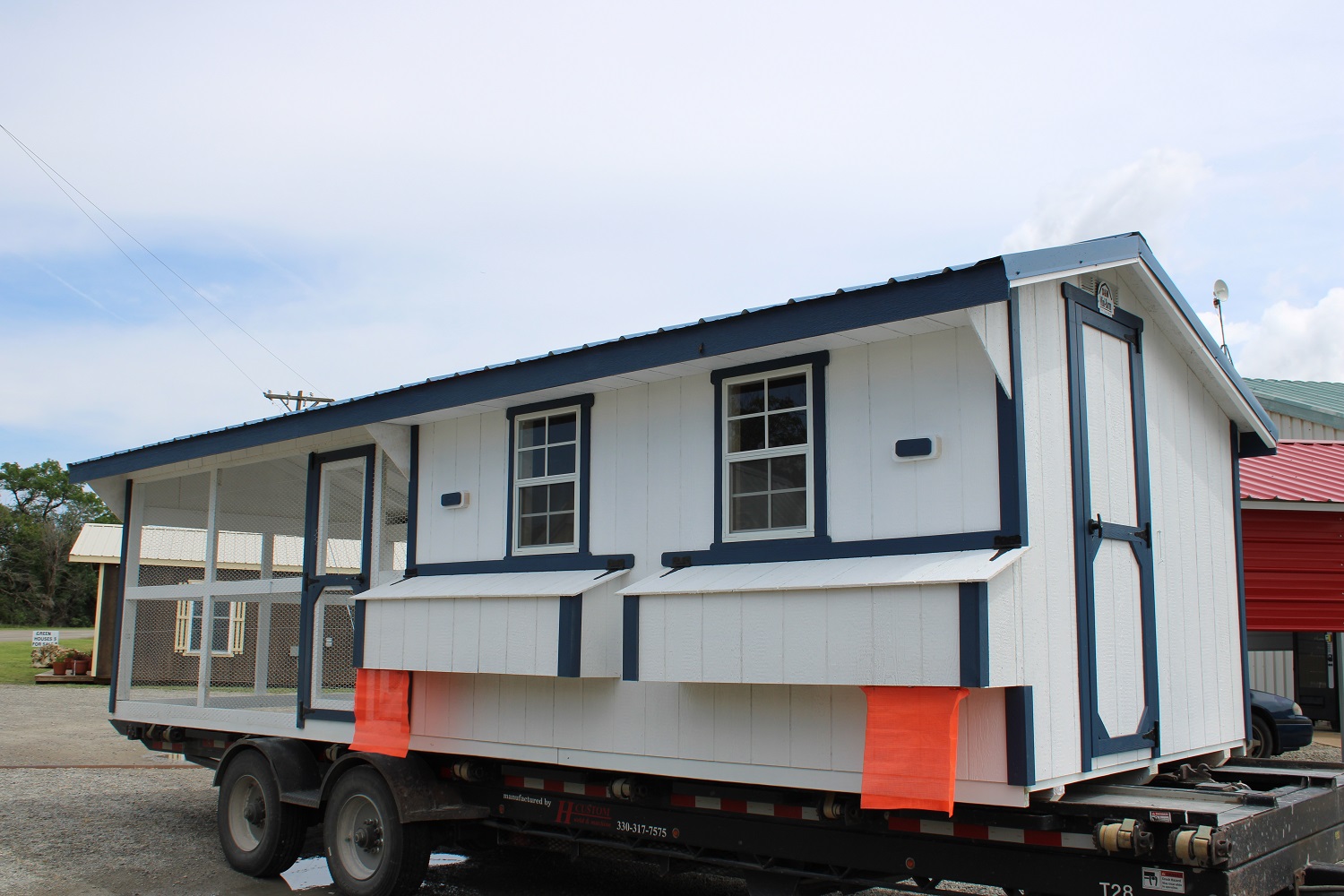 8'x12' Chicken Coop 12' Run Two 4-Section Nesting Boxes - Projective ...