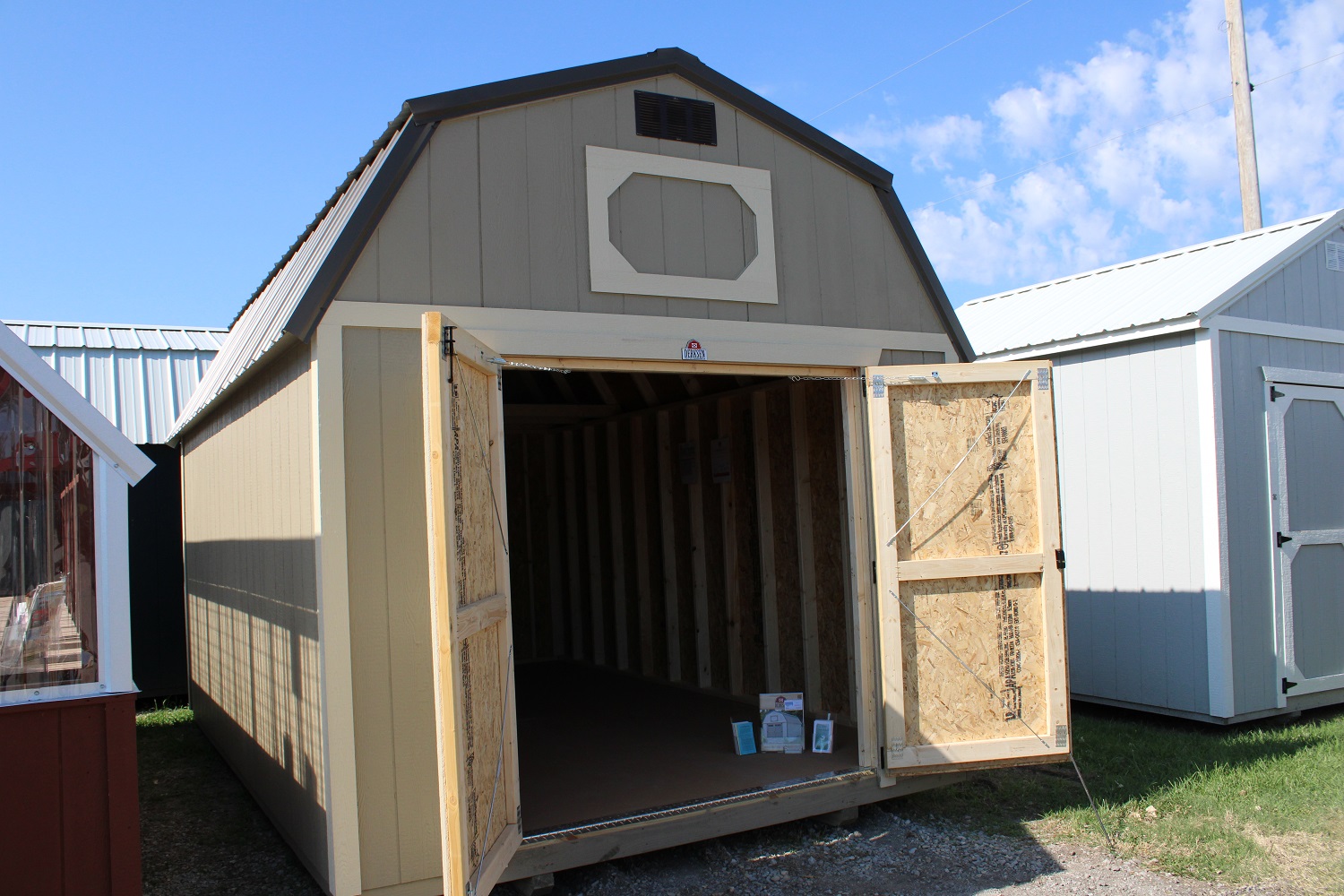 5% Summer Sale 10'x16' Lofted Barn by Derksen Portable Buildings ...