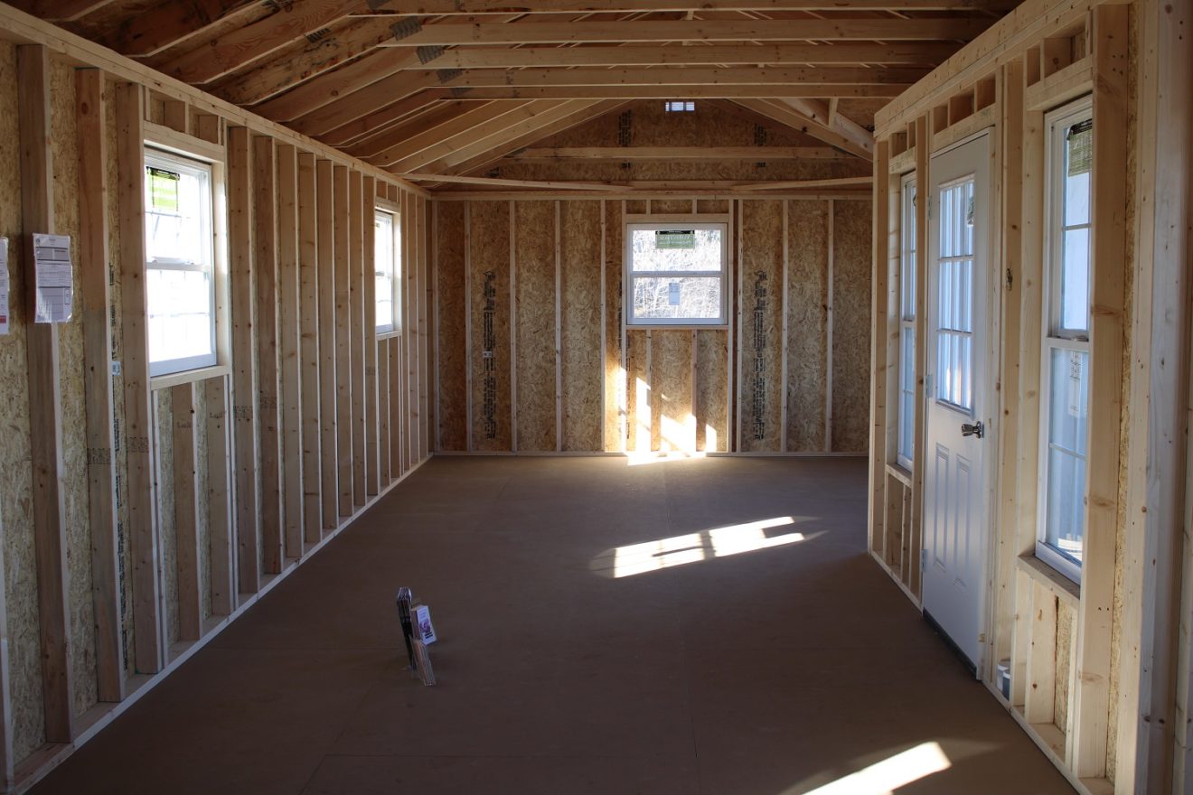 5% Summer Sale! 16'x40' Side Cabin with Sunburst Dormers Large Thermal ...