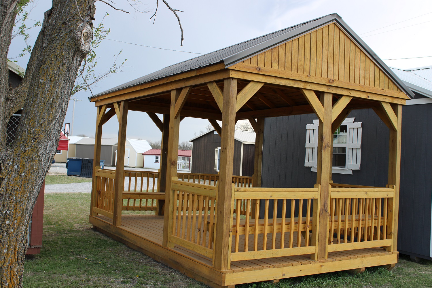 5% Summer Sale 10'x16' Cabana by Derksen Portable Buildings ...