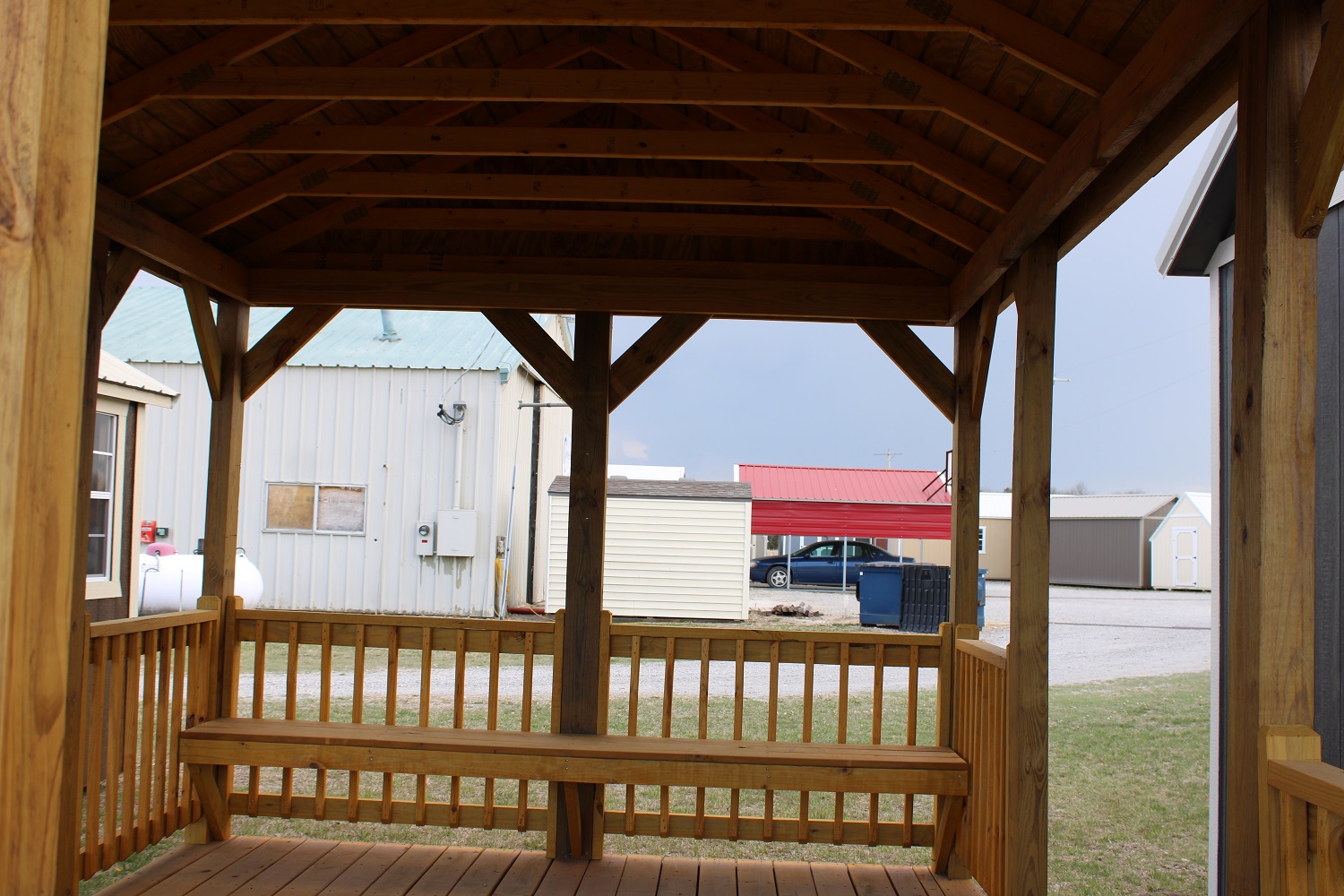 5% Summer Sale 10'x16' Cabana by Derksen Portable Buildings ...