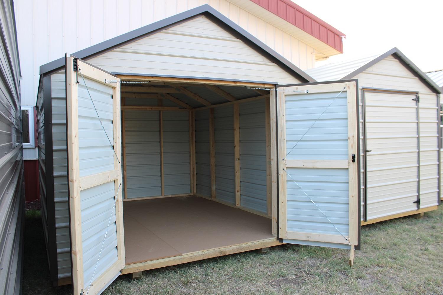 5% Fall Sale 10'x12' Best Value Metal (Emut) by Derksen Portable ...