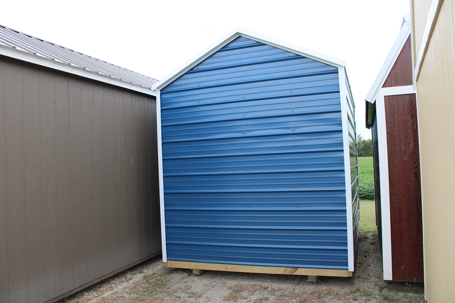 5% Fall Sale. 8'x12' Horizontal Metal Utility Derksen Portable ...