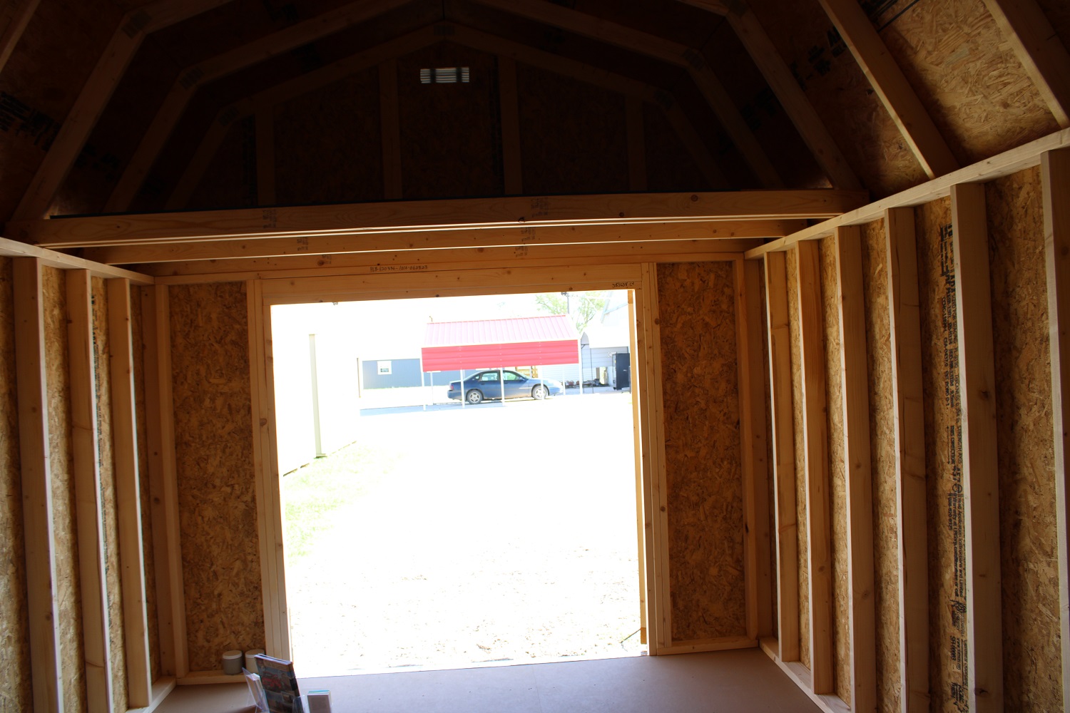 5% Summer Sale 10'x16' Lofted Barn by Derksen Portable Buildings ...