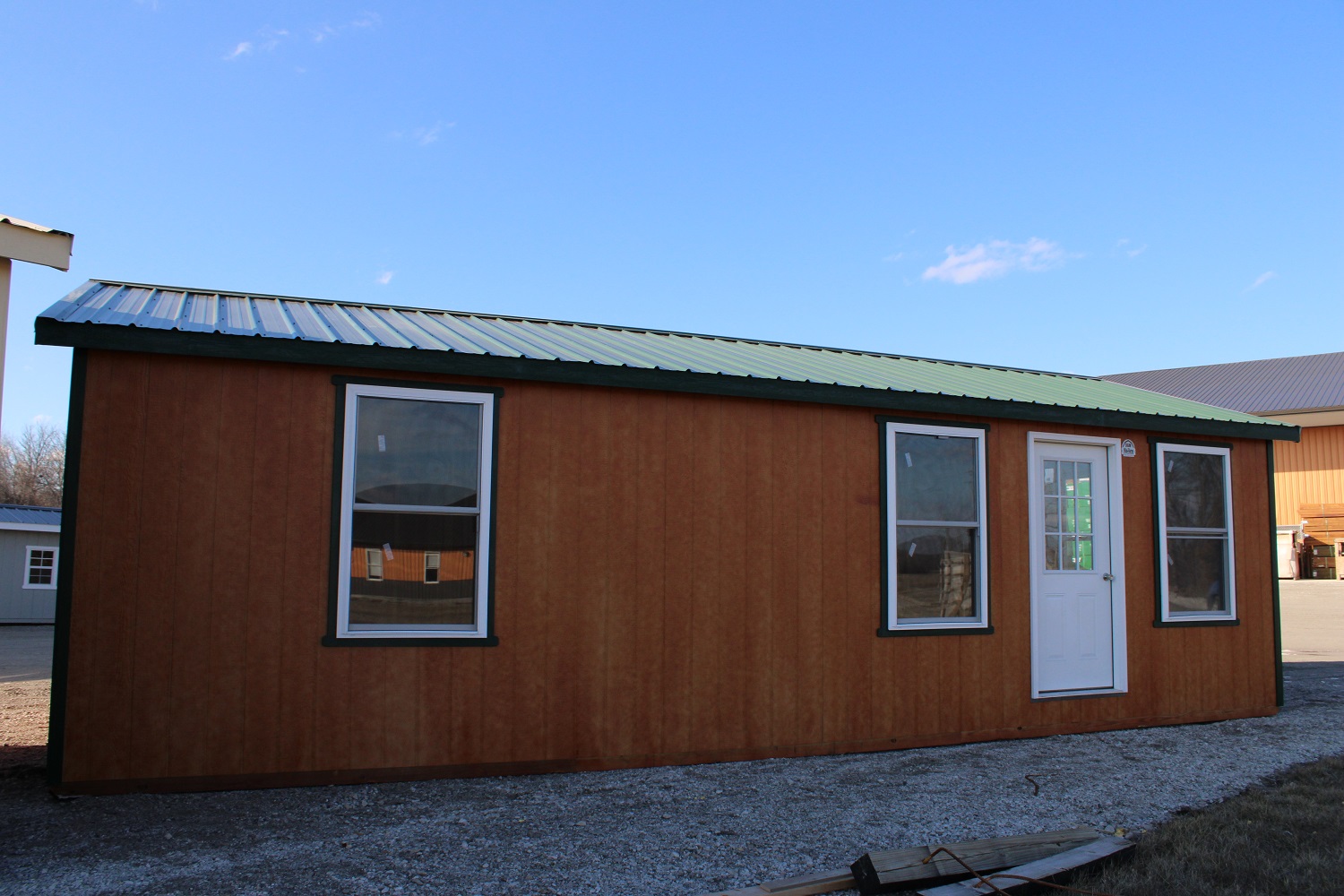 16'x32' Fully Finished "Tiny Home" Cabin In Stock. Ready for Delivery ...
