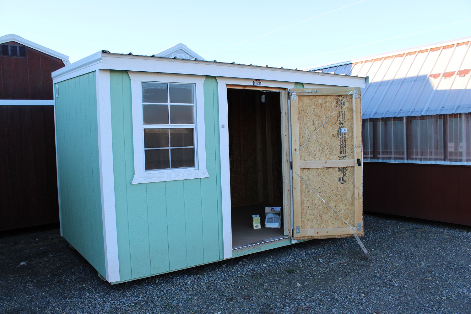 5% Winter Sale! 8'x12' Metro Shed by Derksen Portable Buildings ...