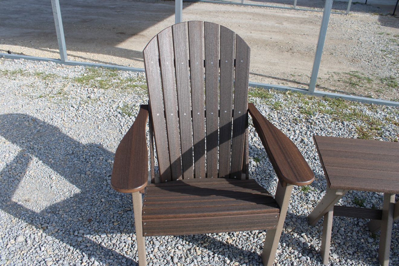 Composite Poly Adirondack Chair Set - Projective Fabrication