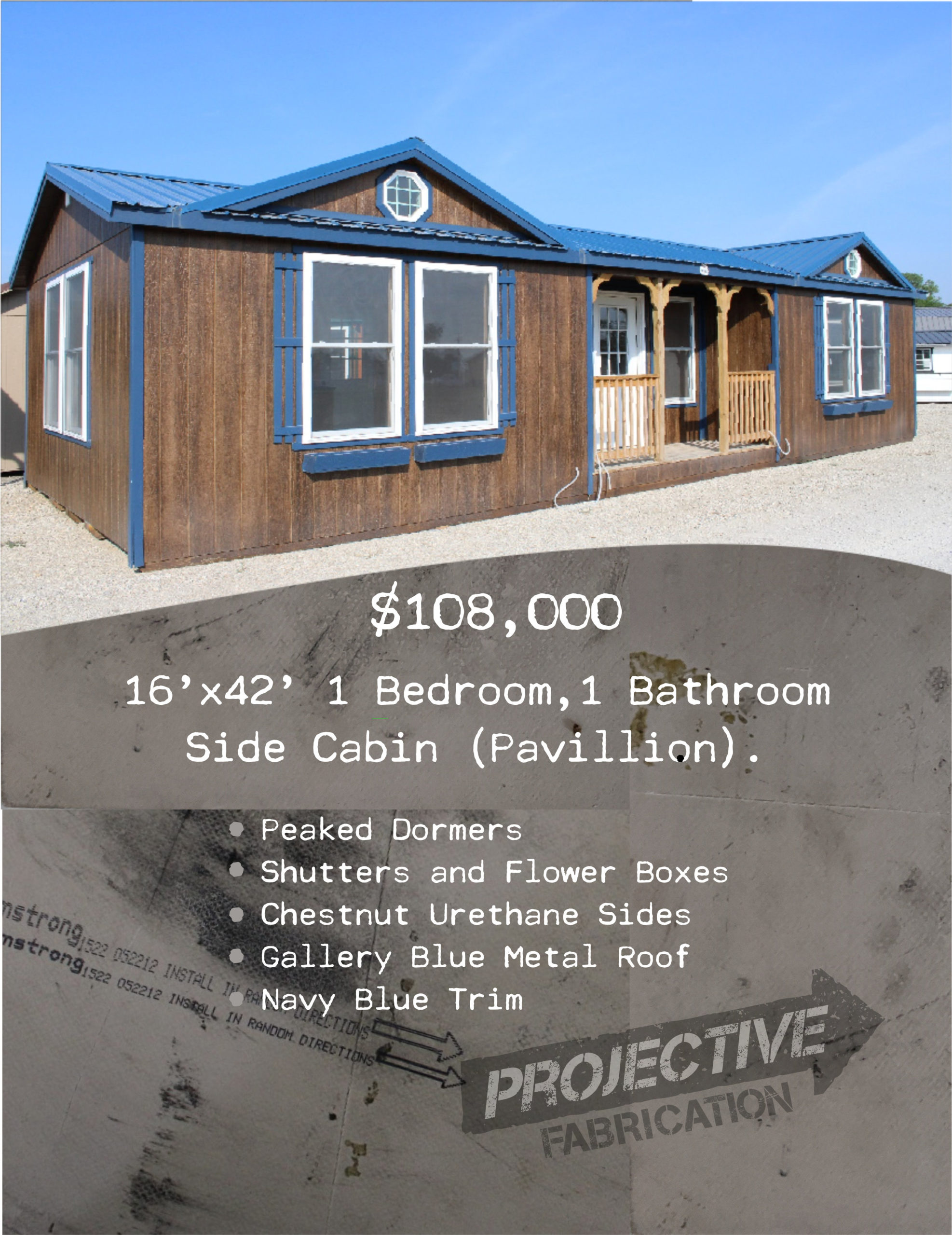 Fully Finished Cabins (Tiny Homes) and Unfinished Shell Buildings ...