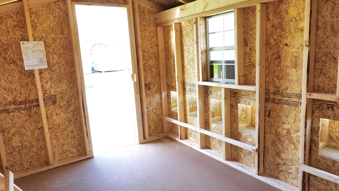 8'x12' Chicken Coop 12' Run with Hardwire Cloth, Solar Door and Two 4 ...