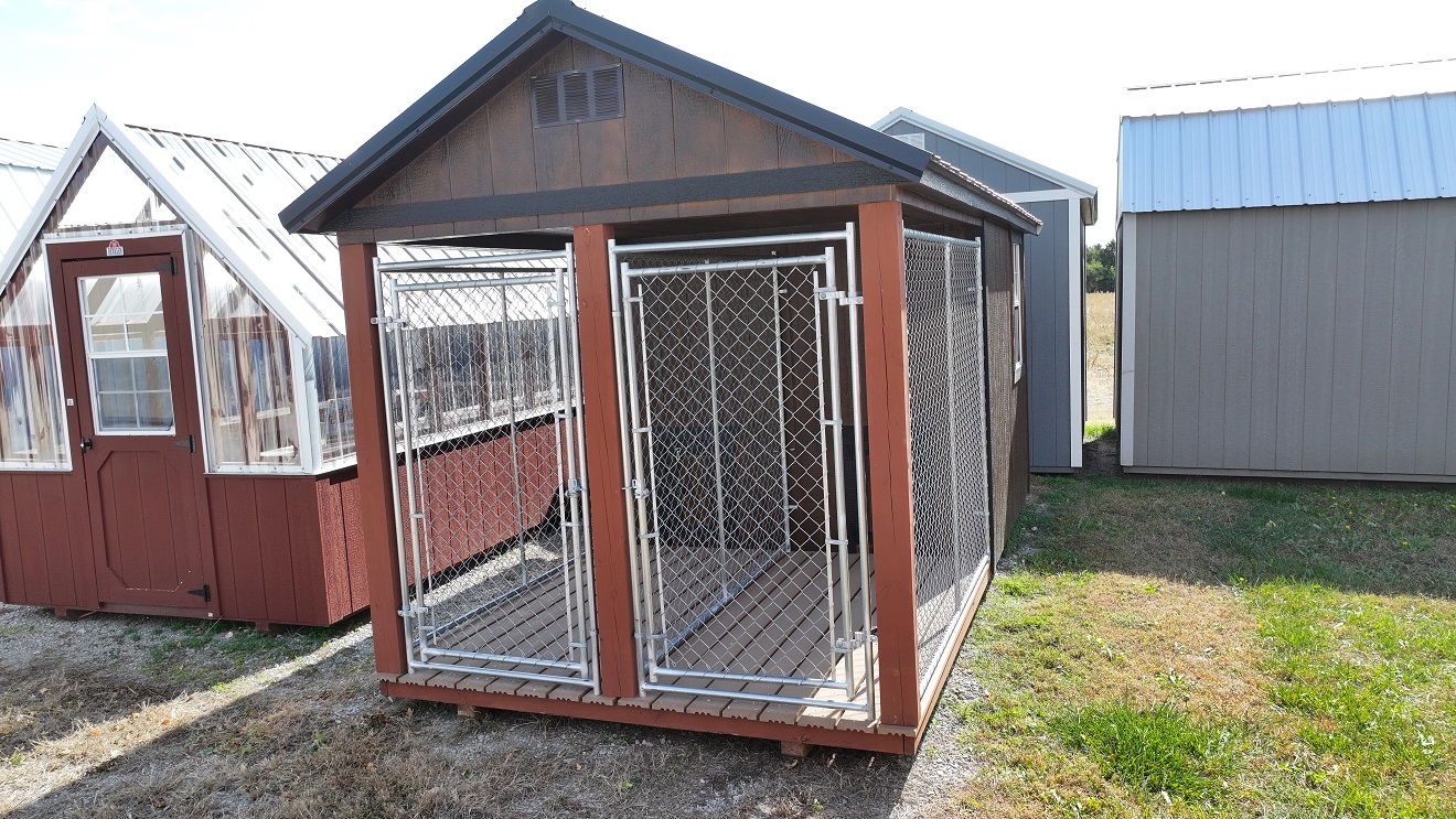8'x16' Two-Dog Kennel - Projective Fabrication