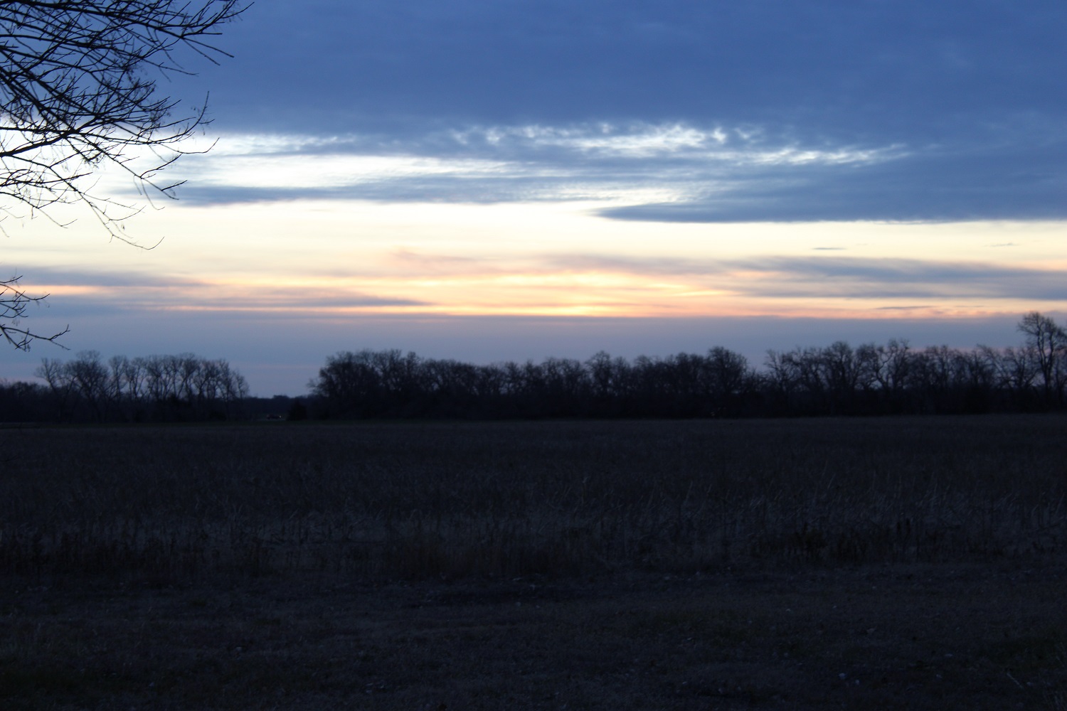 Cloud covered Sunrise 12-13-24 - Projective Fabrication