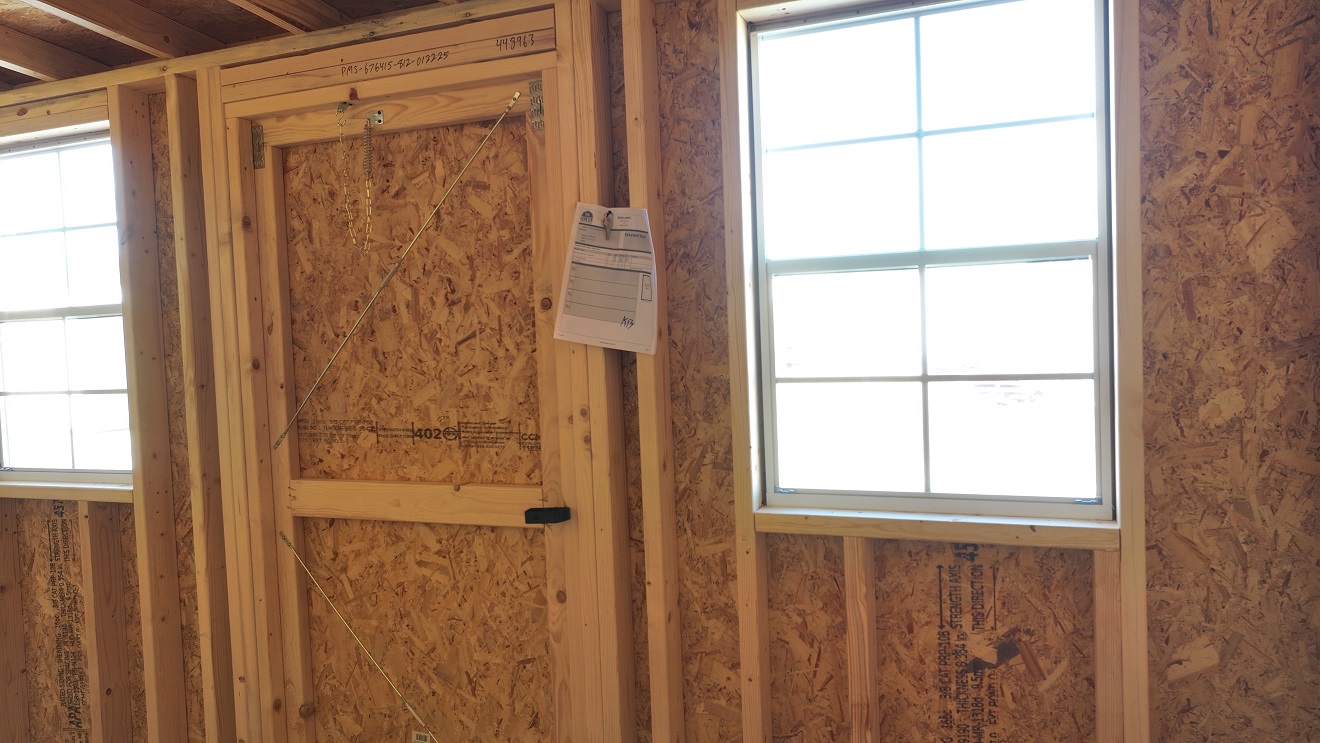 8'x12' Metro Shed - Projective Fabrication