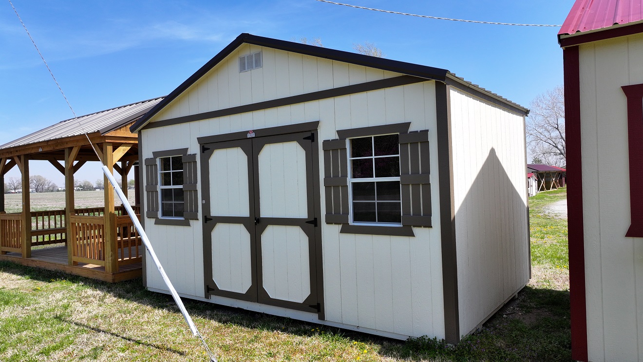 10'x16' Side Gable Utility - Projective Fabrication