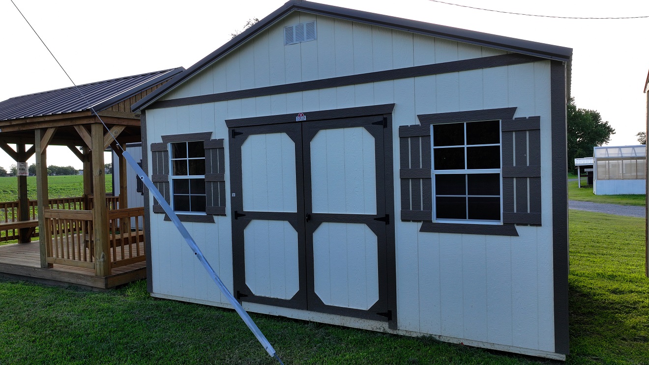 10'x16' Side Gable - Projective Fabrication